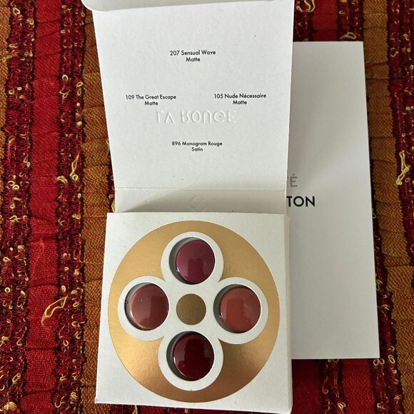Louis Vuitton | Makeup | Louis Vuitton Sample Lipstick Packetnew | Poshmark